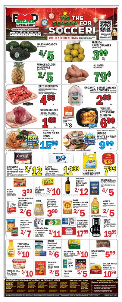 Food Bazaar Weekly Ad Nov 03 – Nov 09, 2022
