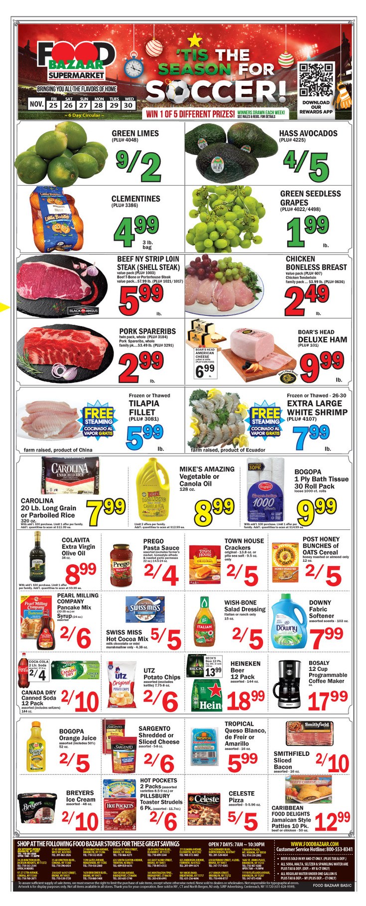 Food Bazaar Weekly Ad Nov 25 – Nov 30, 2022
