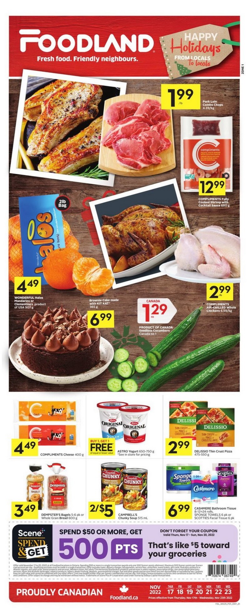Foodland(Canada) Weekly Ad Nov 17 – Nov 23, 2022