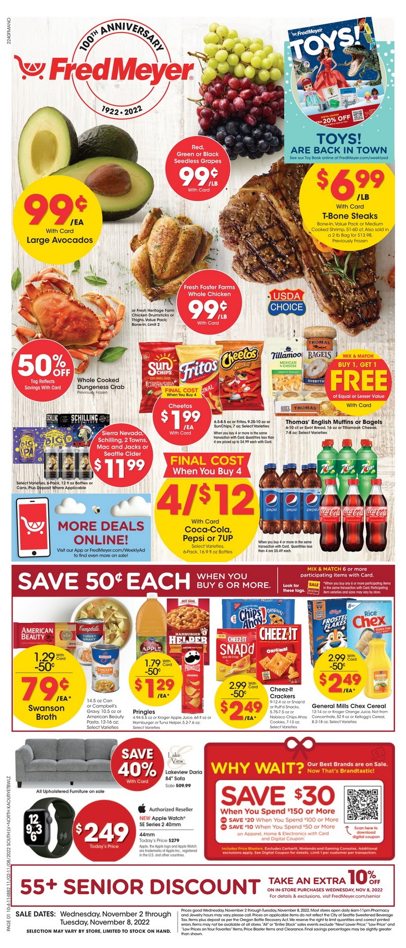 Fred Meyer Weekly Ad Nov 02 – Nov 08, 2022