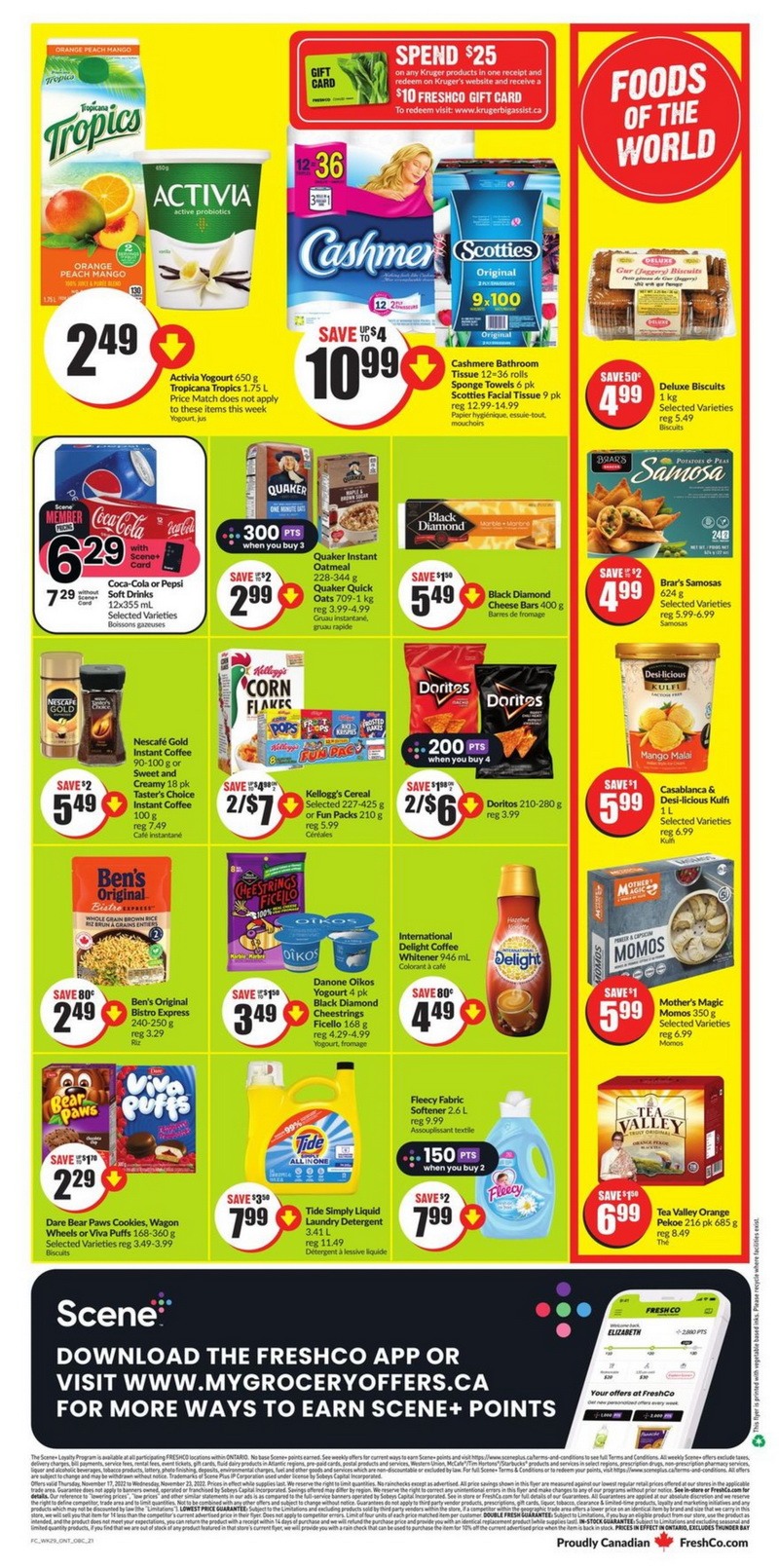 FreshCo Weekly Ad Nov 17 – Nov 23, 2022