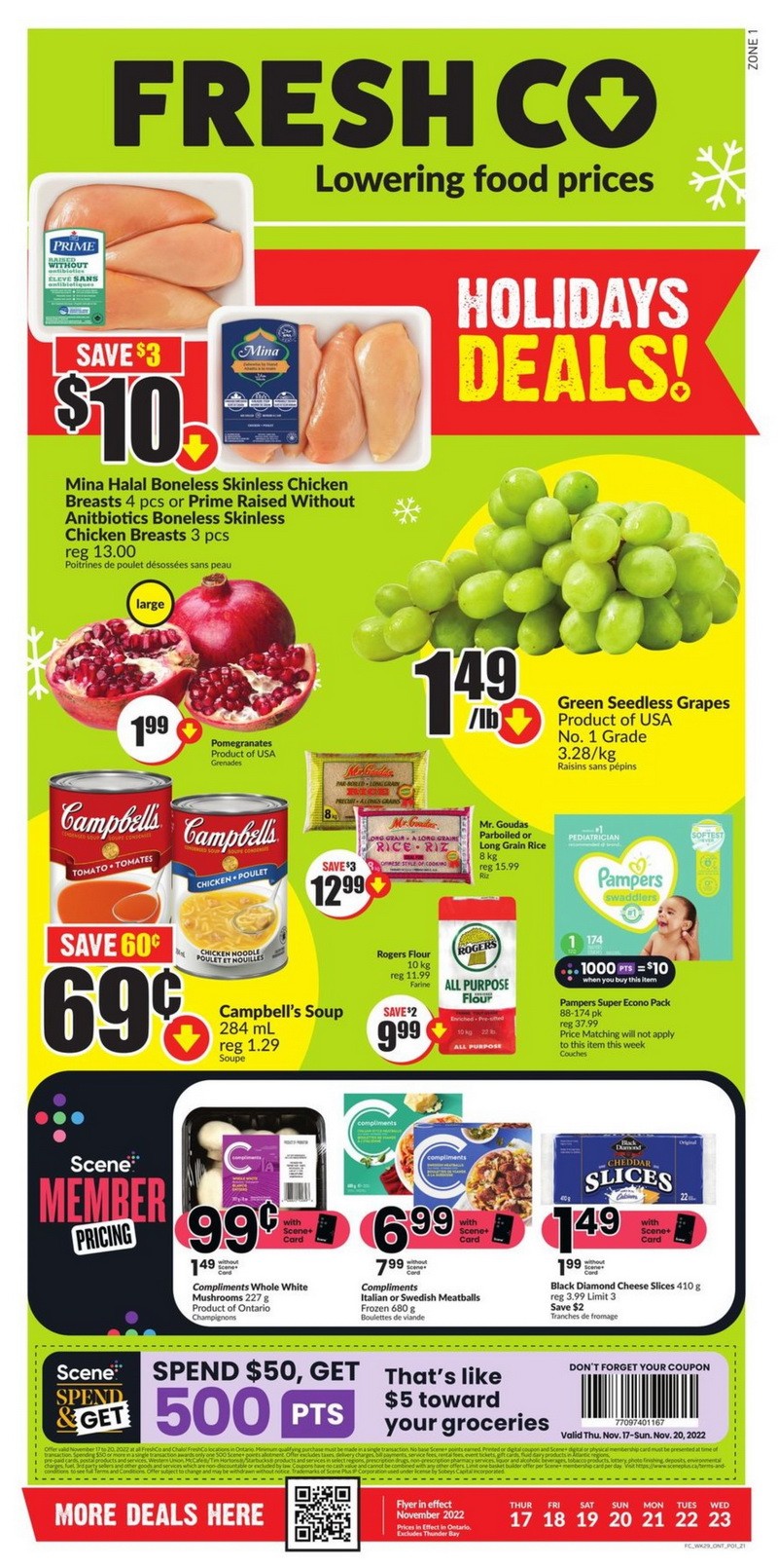 FreshCo Weekly Ad Nov 17 – Nov 23, 2022