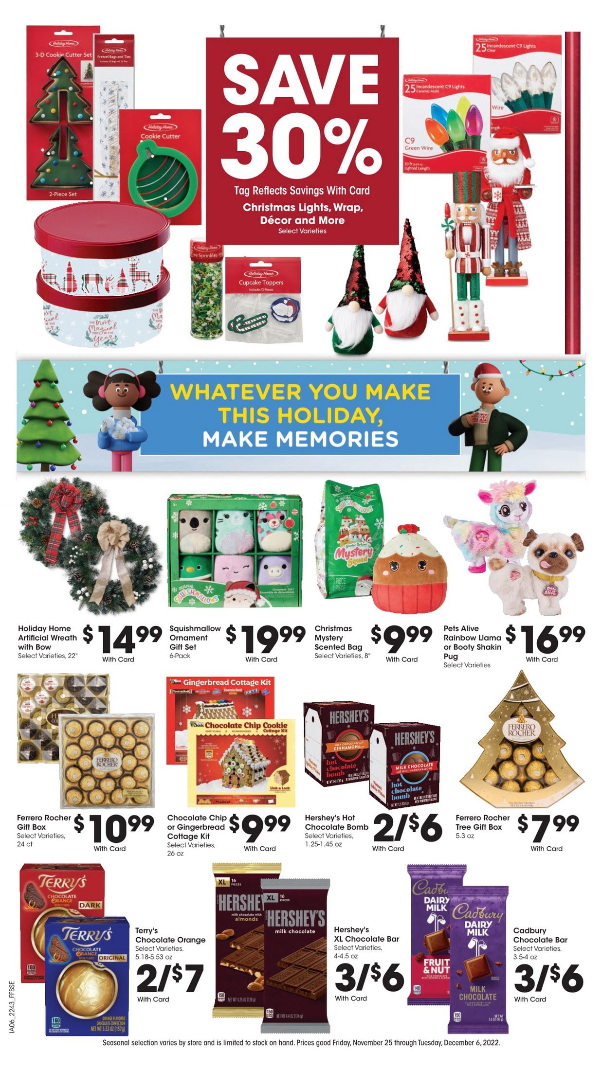 Fry's Food Weekly Ad Nov 25 – Nov 29, 2022