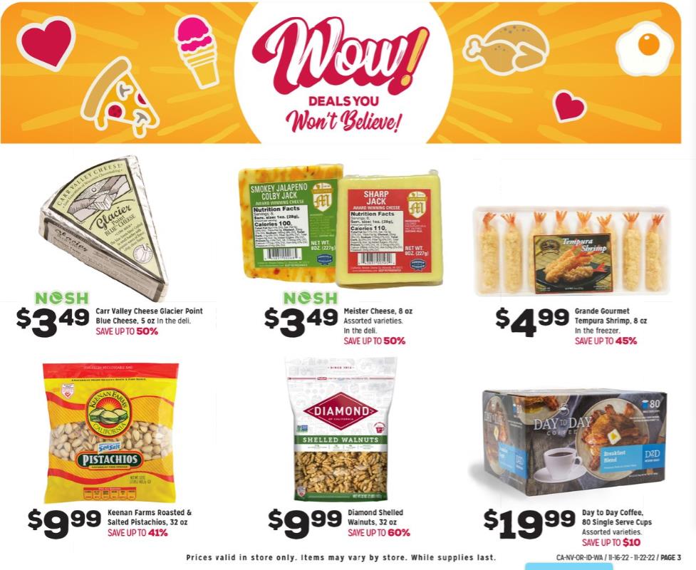 Grocery Outlet Weekly Ad Nov 16 – Nov 22, 2022