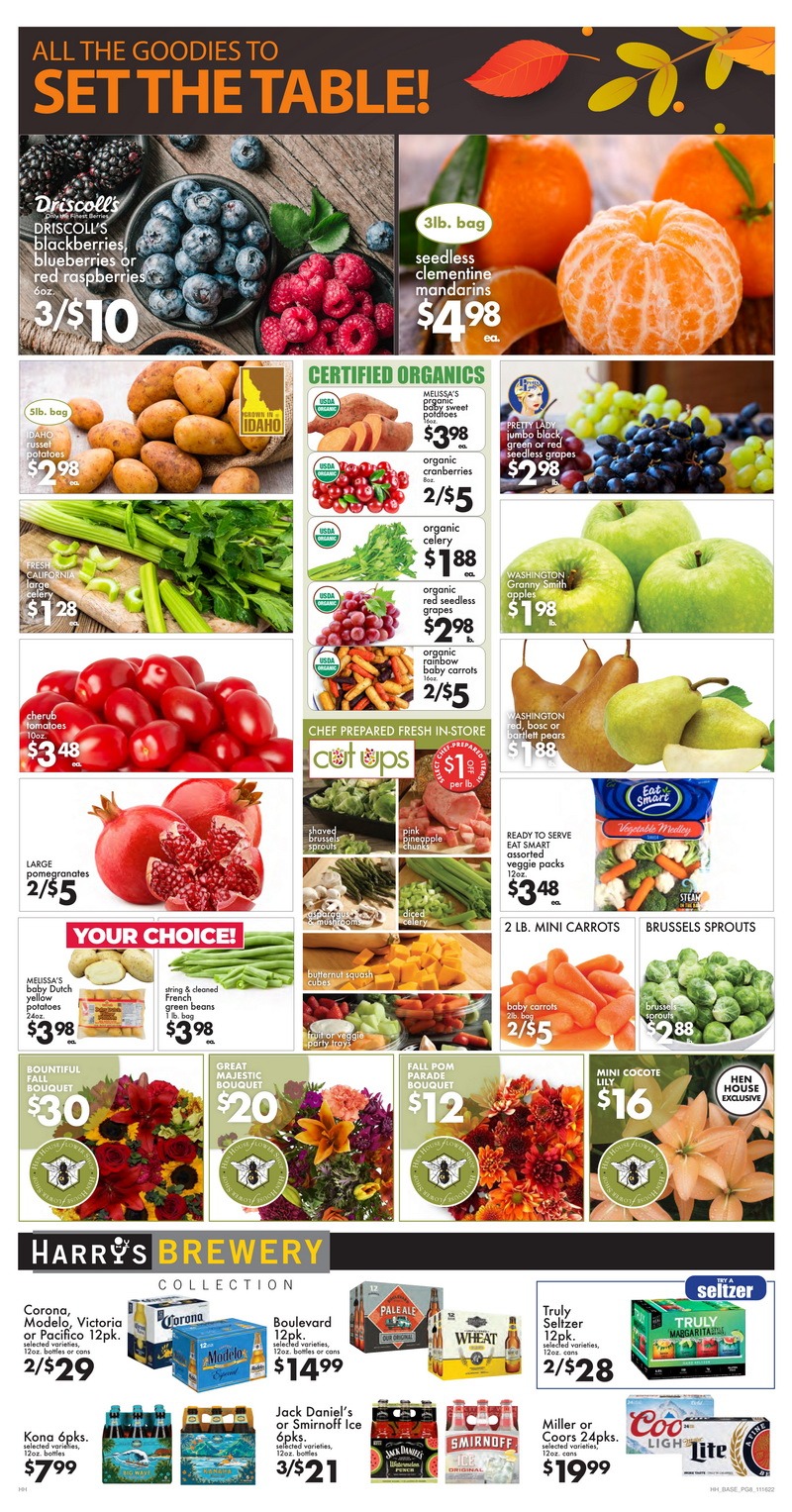 Hen House Weekly Ad Nov 16 – Nov 24, 2022