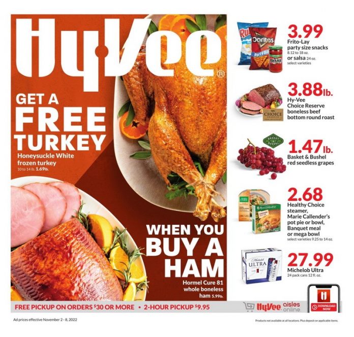 Hy-Vee Weekly Ad Nov 02 – Nov 08, 2022