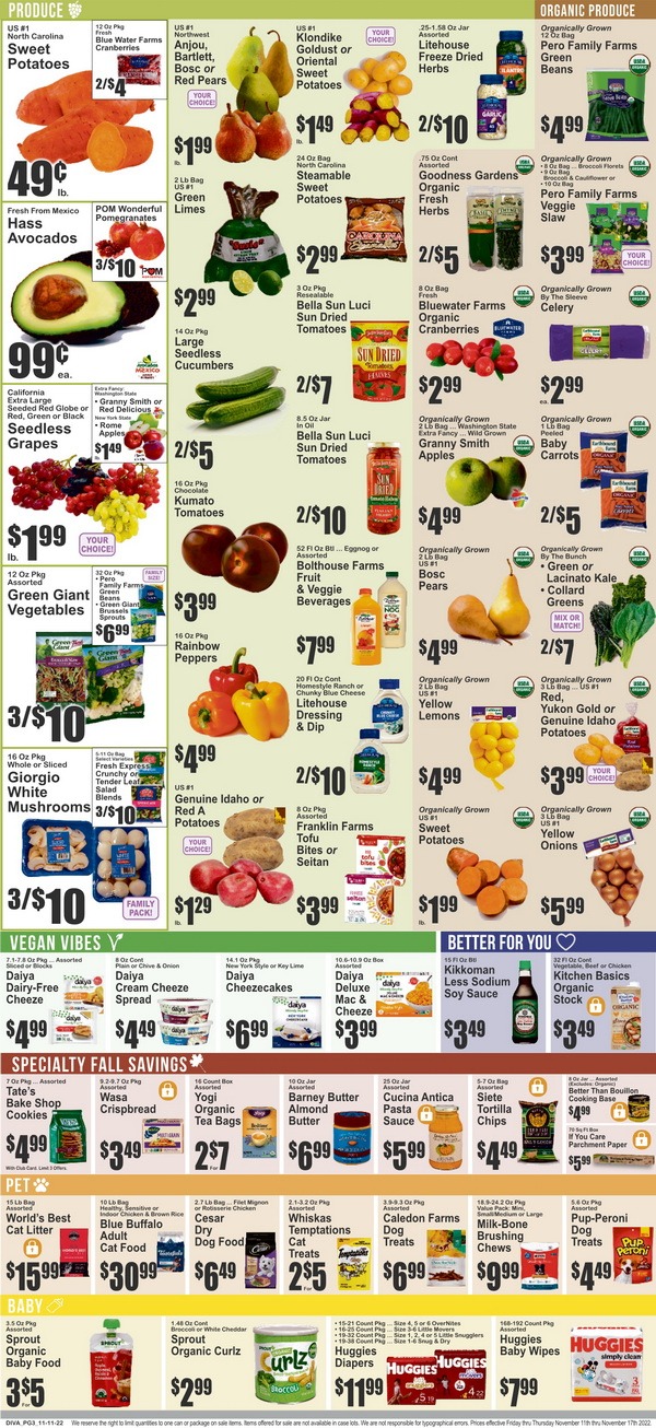 Key Food Weekly Ad Nov 11 – Nov 17, 2022