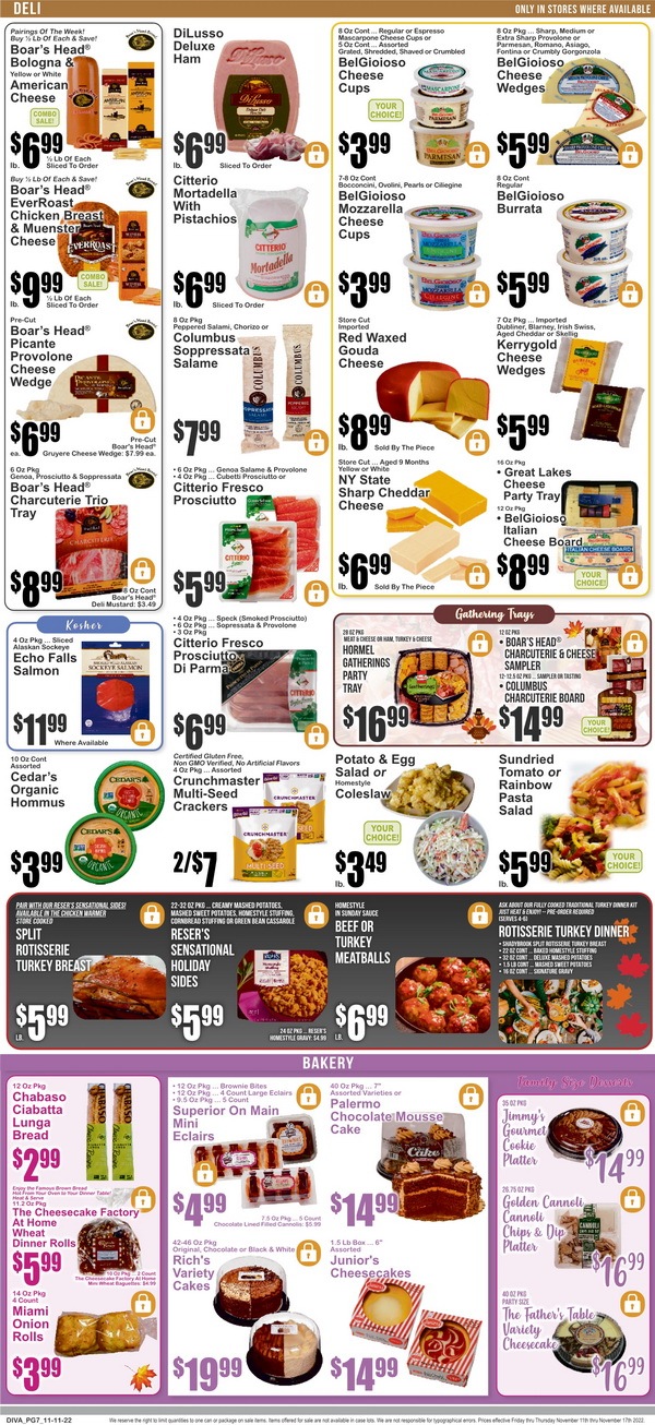 Key Food Weekly Ad Nov 11 – Nov 17, 2022