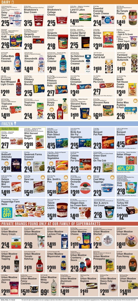 Key Food Weekly Ad Nov 18 – Nov 24, 2022