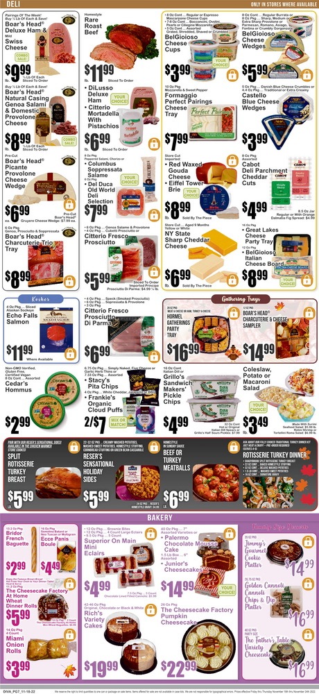 Key Food Weekly Ad Nov 18 – Nov 24, 2022