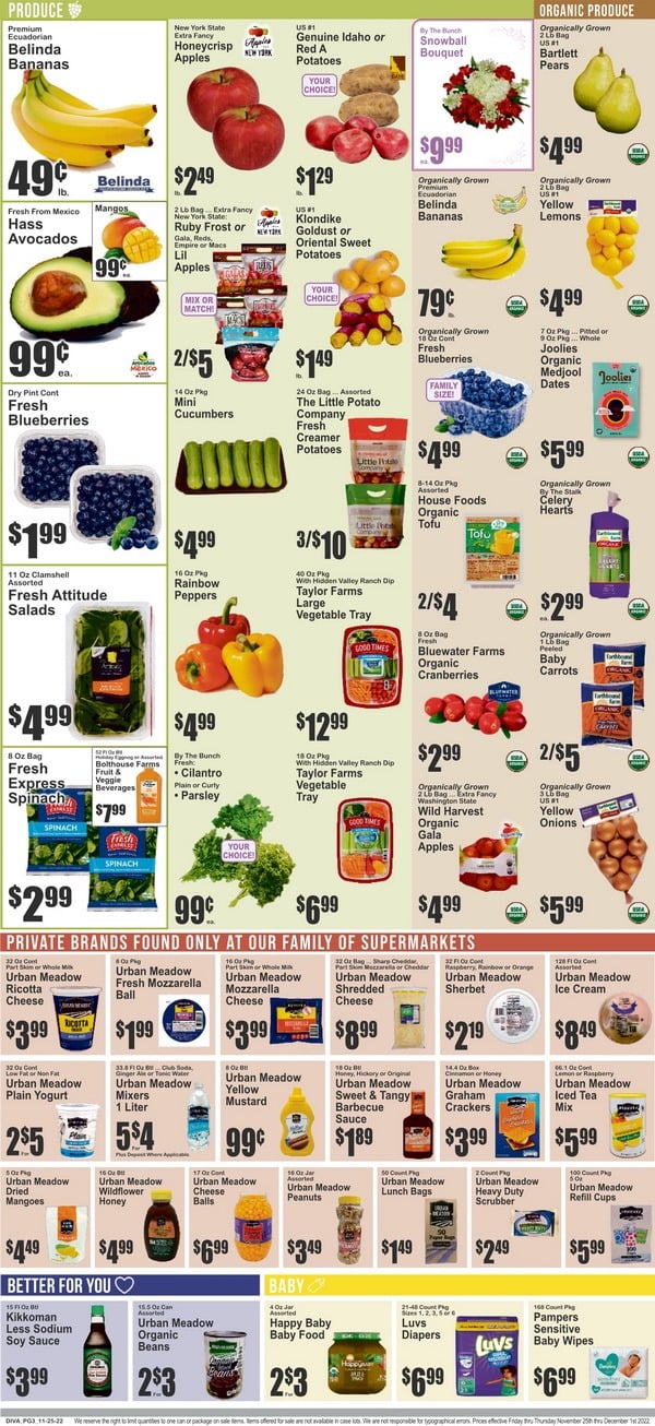 Key Food Weekly Ad Nov 25 – Dec 01, 2022