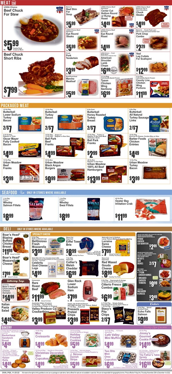 Key Food Weekly Ad Nov 25 – Dec 01, 2022