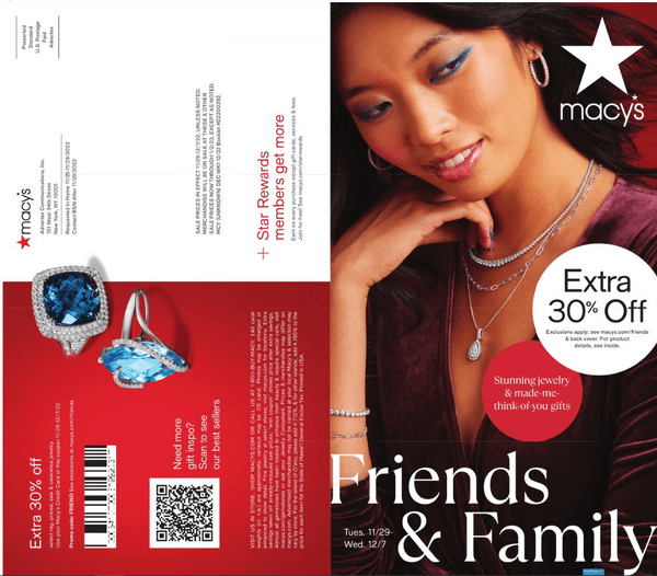 Macy's Friends & Family Sale Dec 01 – Dec 07, 2022
