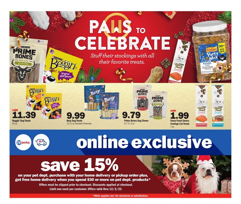 Meijer Pets' Ad Nov 27 – Dec 03, 2022