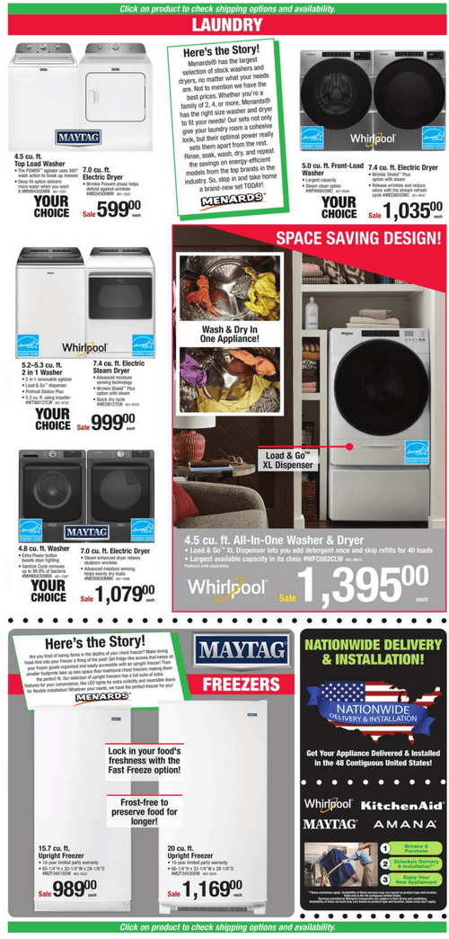 Menards Black Friday Ad Nov 25 – Dec 04, 2022