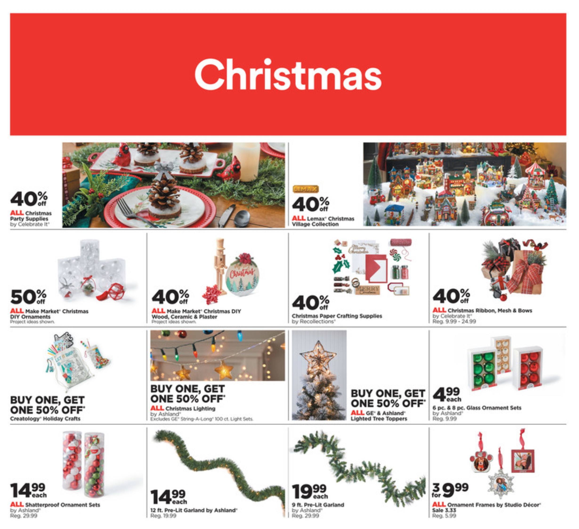Michaels Weekly Ad Nov 13 – Nov 17, 2022 (Christmas Promotion Included)