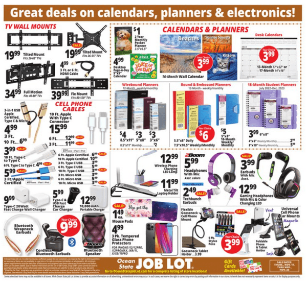 Ocean State Job Lot Weekly Ad Nov 17 – Nov 23, 2022