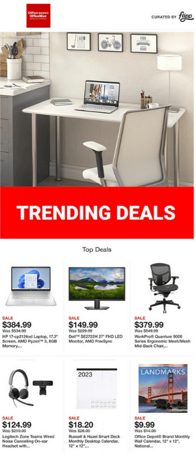 Office Depot Weekly Ad Nov 15 – Nov 23, 2022
