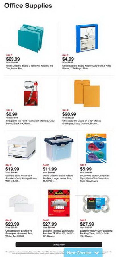 Office Depot Weekly Ad Nov 15 – Nov 23, 2022