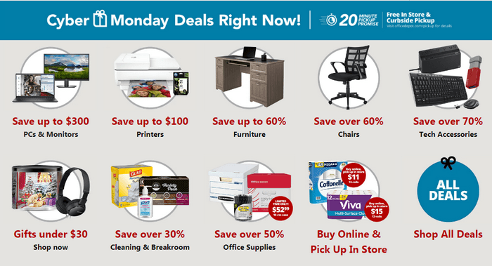 Office Depot Cyber Promotion Ad Sale Nov 27 – Dec 03, 2022