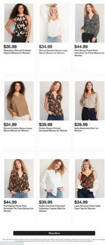 Old Navy Weekly Ad Nov 15 – Nov 21, 2022