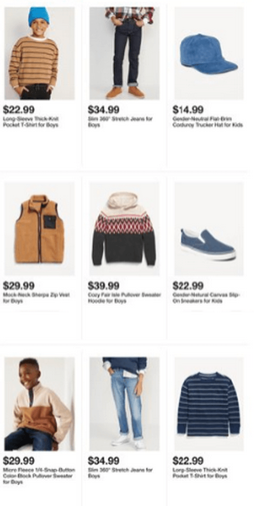 Old Navy Weekly Ad Nov 28 – Dec 05, 2022