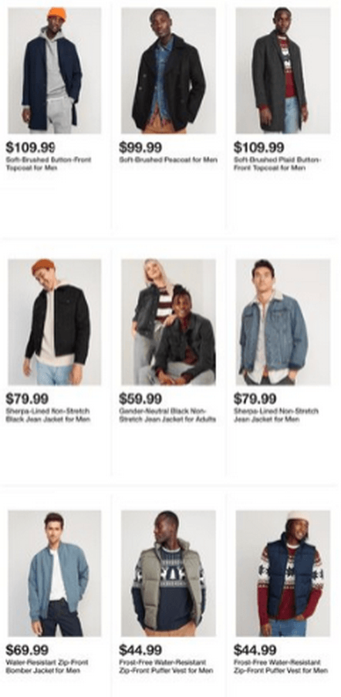 Old Navy Weekly Ad Nov 28 – Dec 05, 2022