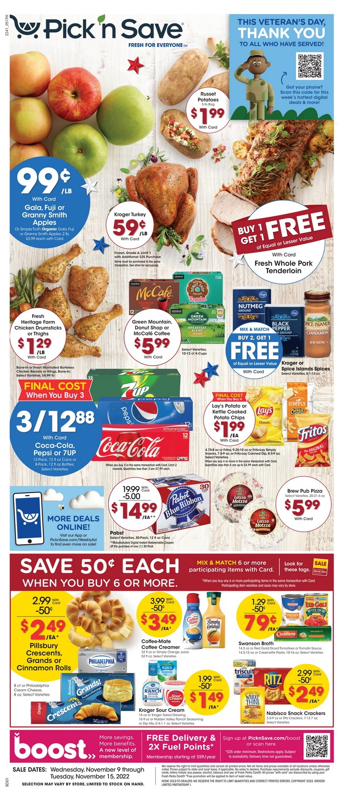 Pick 'n Save Weekly Ad Nov 09 – Nov 15, 2022