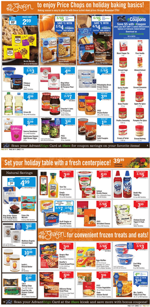 Price Chopper Weekly Ad Nov 14 – Nov 19, 2022