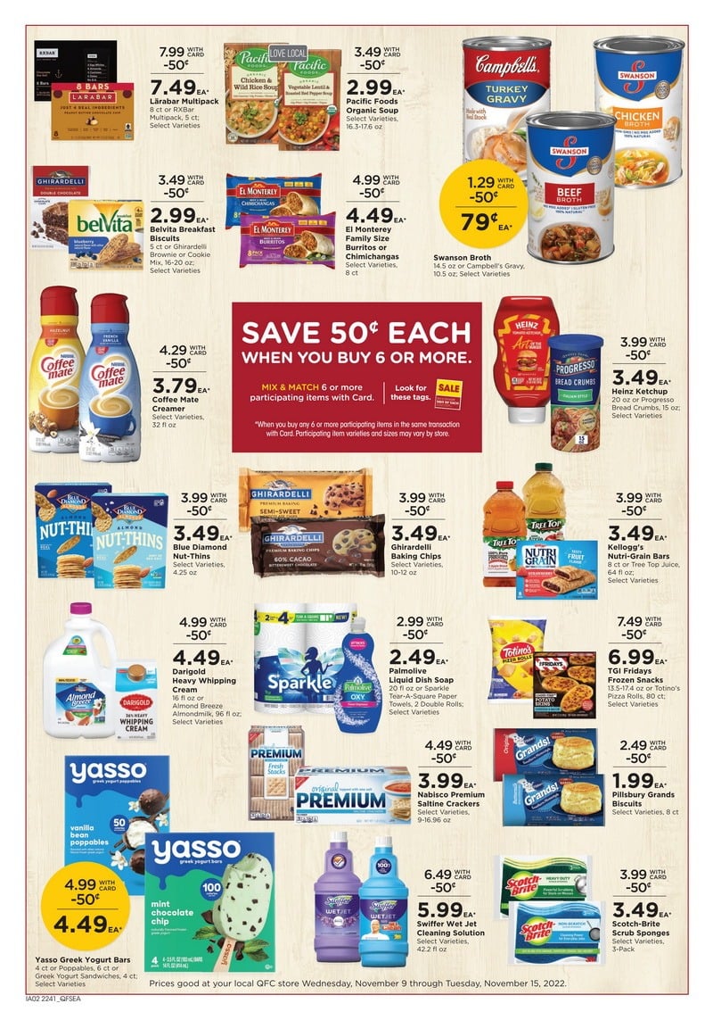 QFC Weekly Ad Nov 09 – Nov 15, 2022