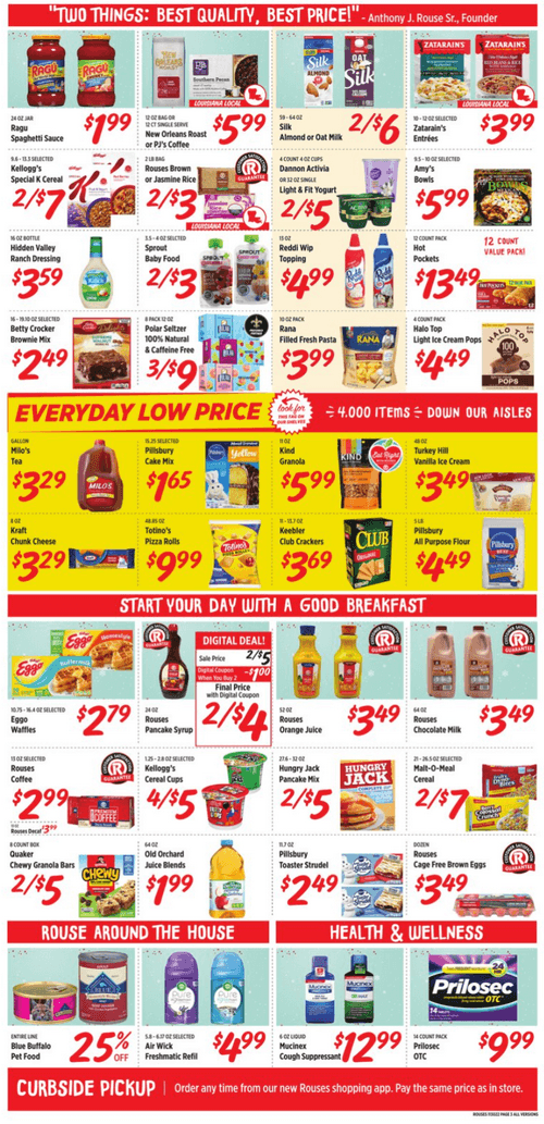 Rouses Weekly Ad Nov 30 – Dec 07, 2022