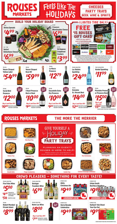 Rouses Weekly Ad Nov 30 – Dec 07, 2022