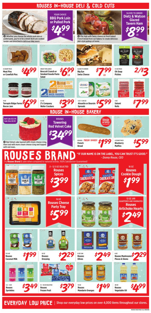 Rouses Weekly Ad Nov 30 – Dec 07, 2022