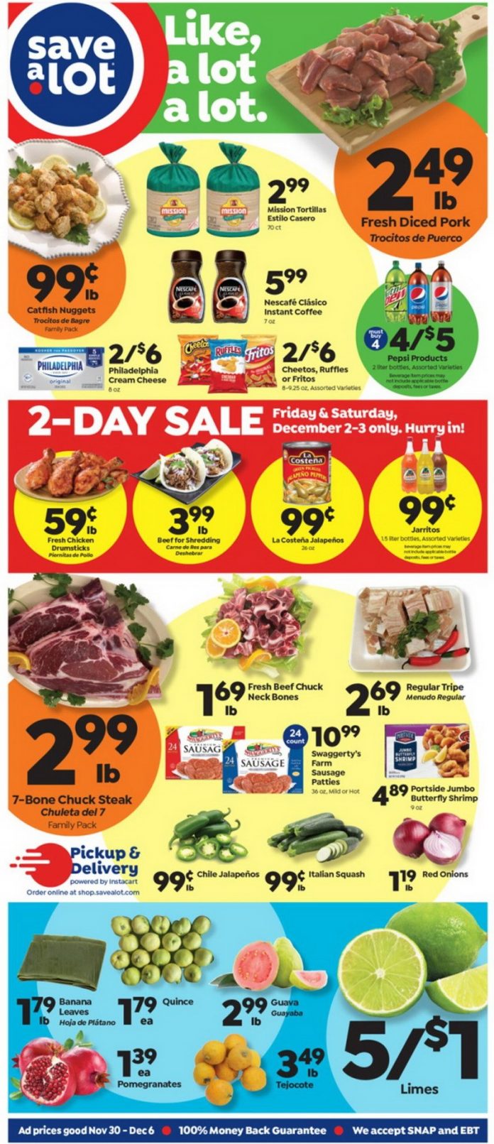 Save A Lot Weekly Ad Nov 30 – Dec 06, 2022