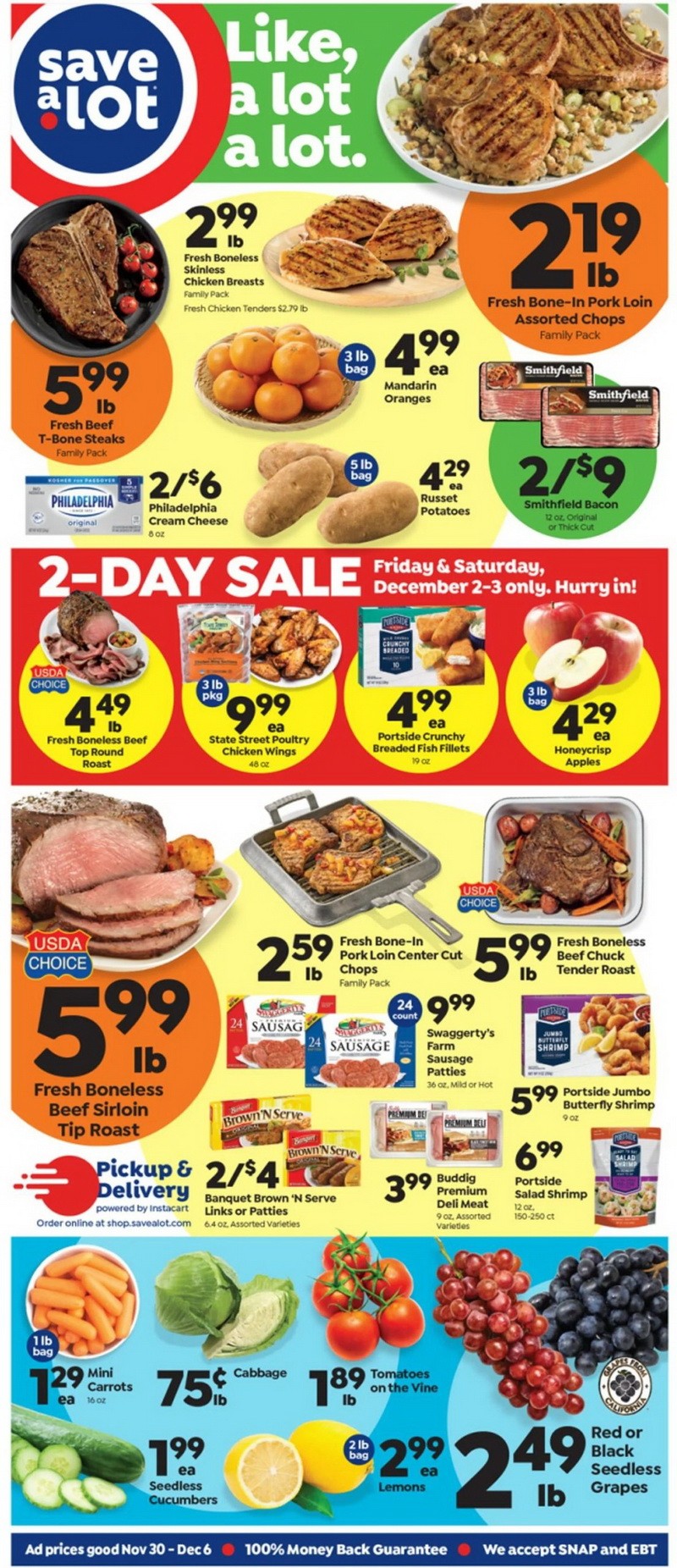 Save A Lot Weekly Ad Nov 30 – Dec 06, 2022