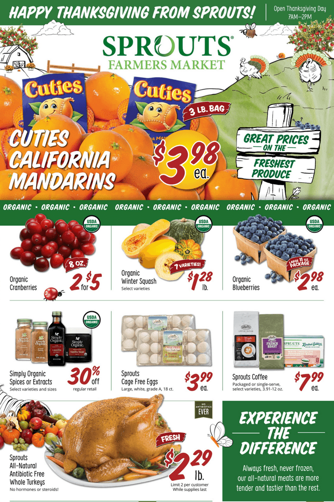 Sprouts Weekly Ad Nov 16 – Nov 24, 2022