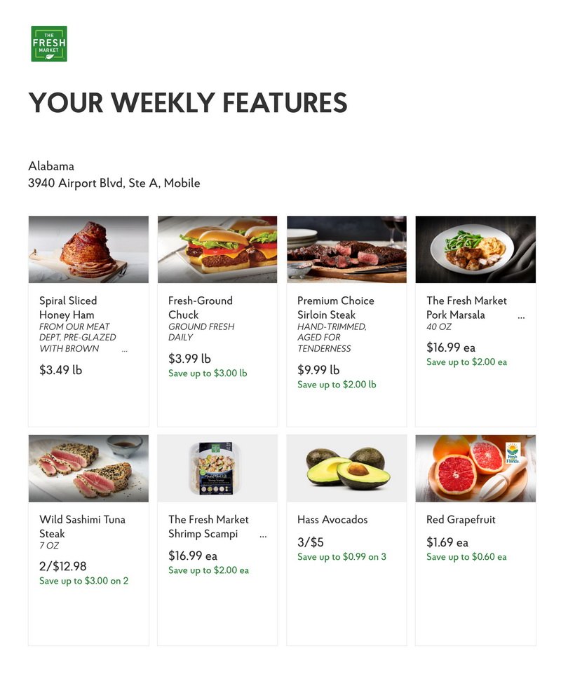 The Fresh Market Weekly Ad Nov 30 – Dec 06, 2022