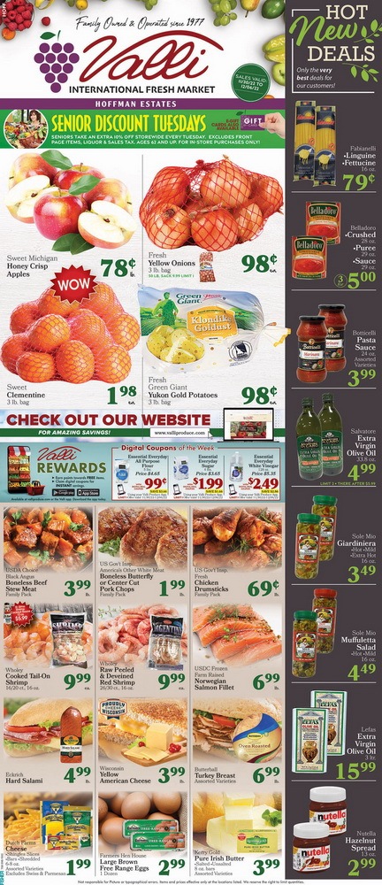 Valli Produce Weekly Ad Nov 30 – Dec 06, 2022