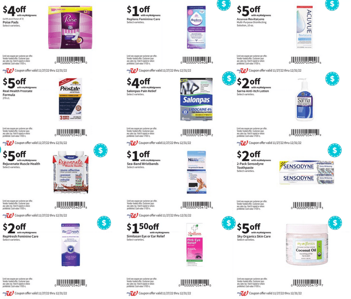 Walgreens Monthly Ad Nov 27 – Dec 31, 2022