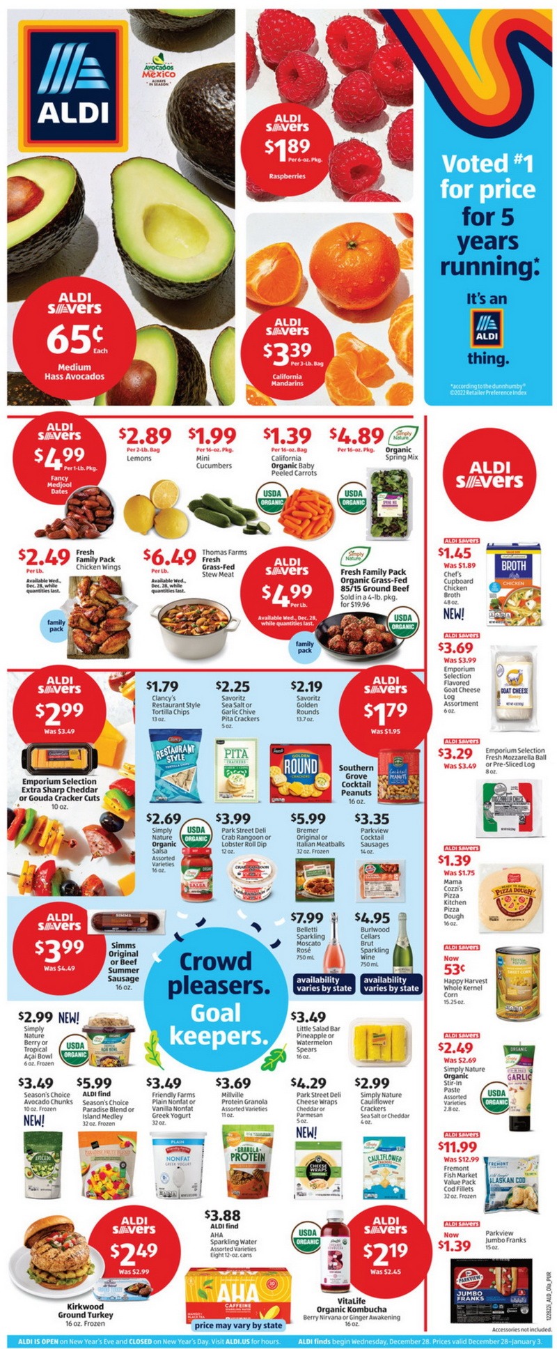 ALDI Weekly Ad Dec 28, 2022 – Jan 03, 2023