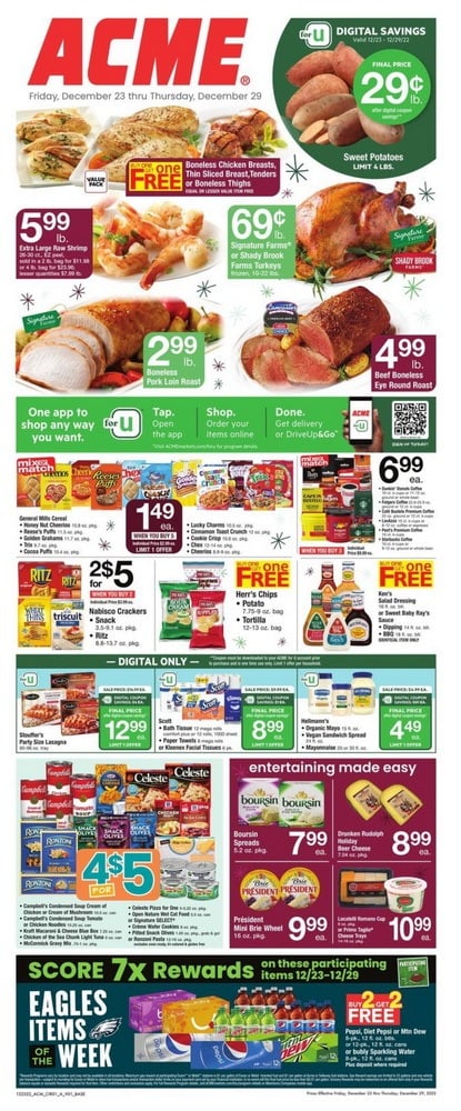 ACME Weekly Flyer Dec 23 – Dec 29, 2022