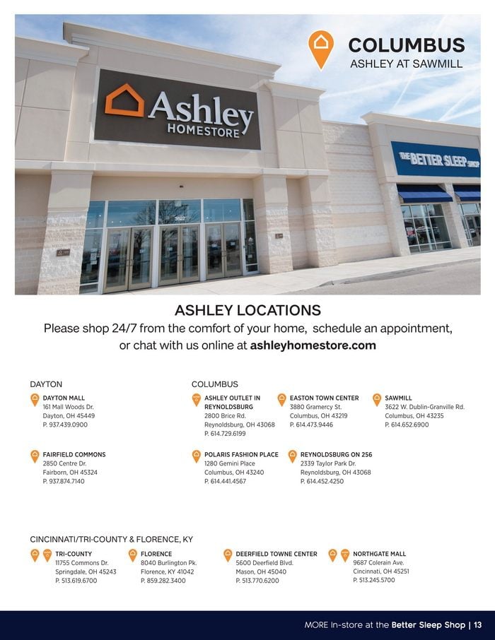 Ashley Furniture HomeStore New Year In-Motion Mattress Ad Dec 27, 2022 ...