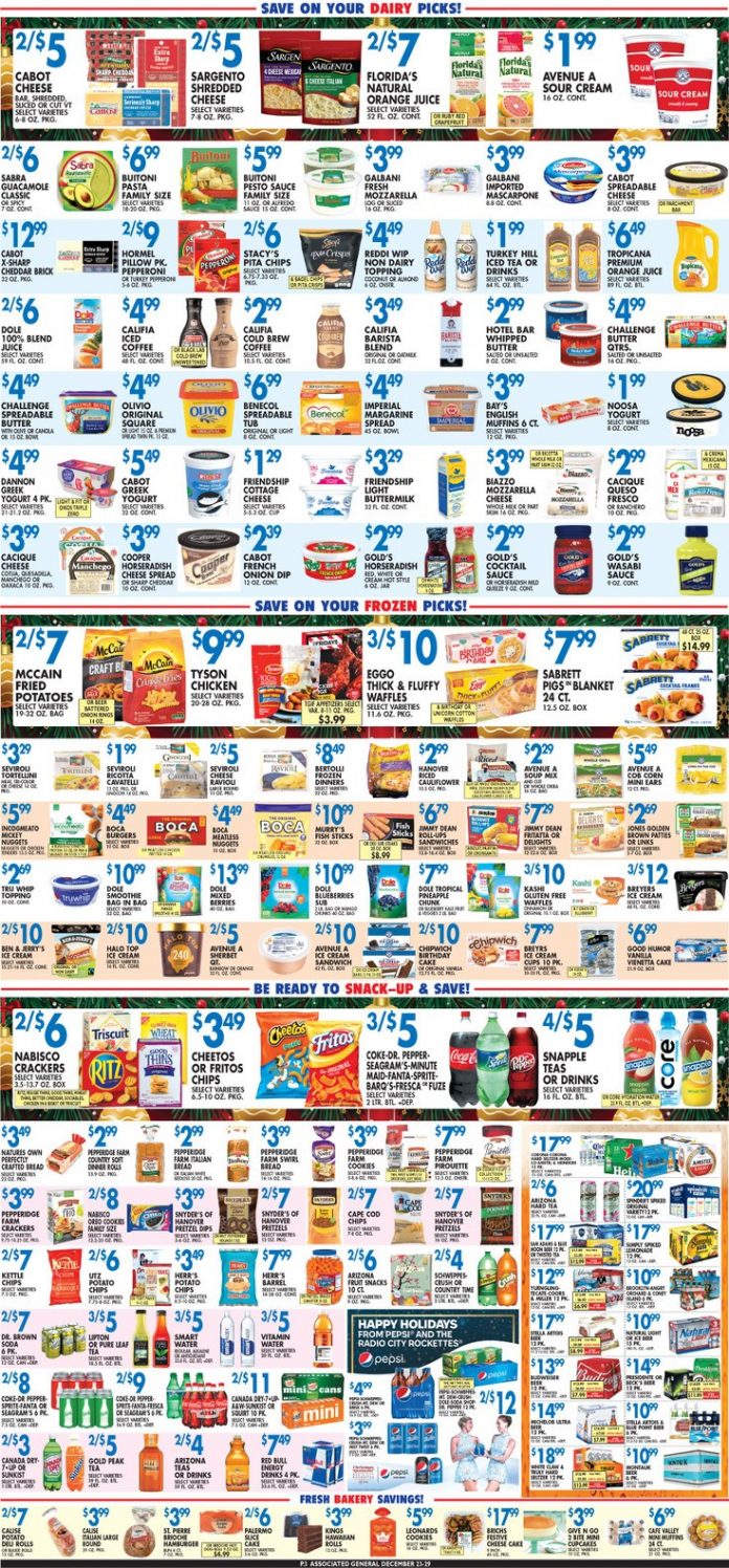 Associated Supermarkets Weekly Ad Dec 23 – Dec 29, 2022