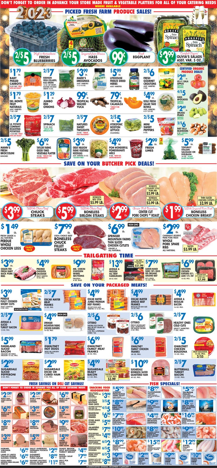 Associated Supermarkets Weekly Ad Dec 30 – Jan 05, 2023 (New Year ...