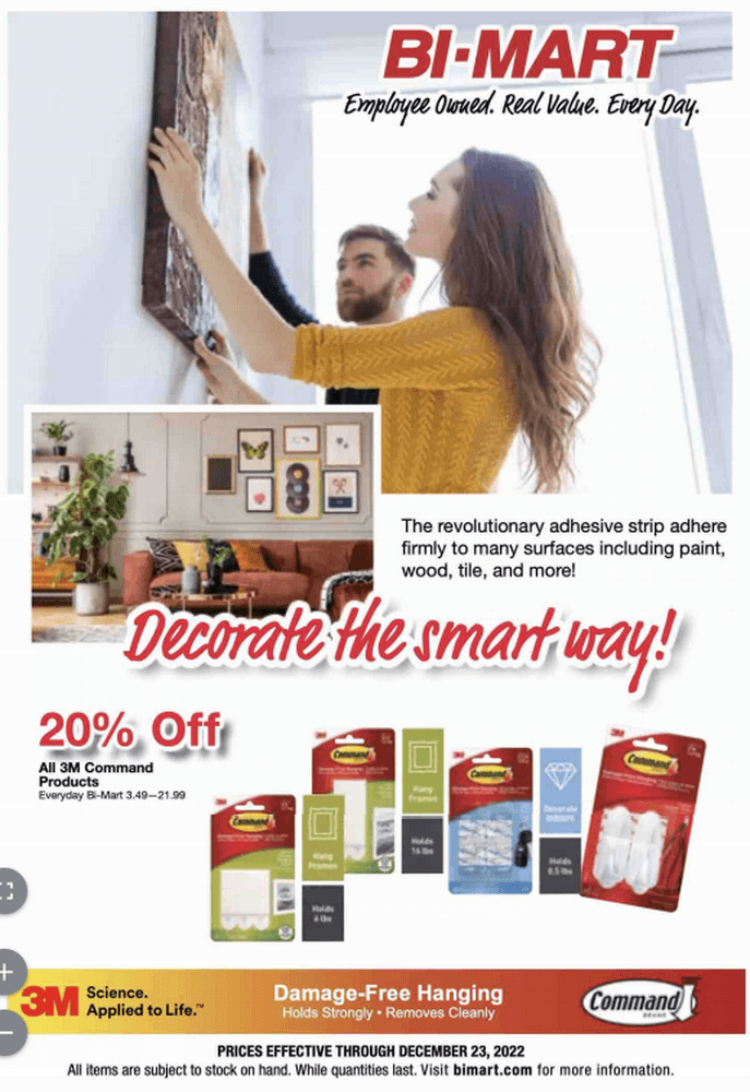 Bi Mart Decorate the Smart Way Ad Dec 16 – Dec 23, 2022