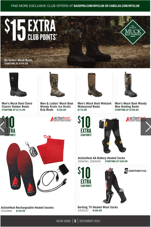 Bass Pro Shops December Gear Guide Dec 01 – Dec 31, 2022