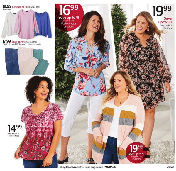 Bealls Weekly Ad Dec 07 – Dec 13, 2022