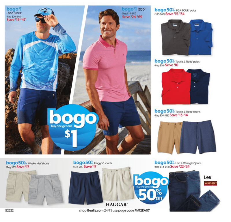 Bealls Weekly Ad Dec 25, 2022 – Jan 03, 2023