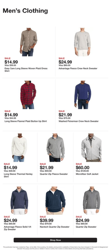 Belk Weekly Ad Dec 27, 2022 – Jan 02, 2023