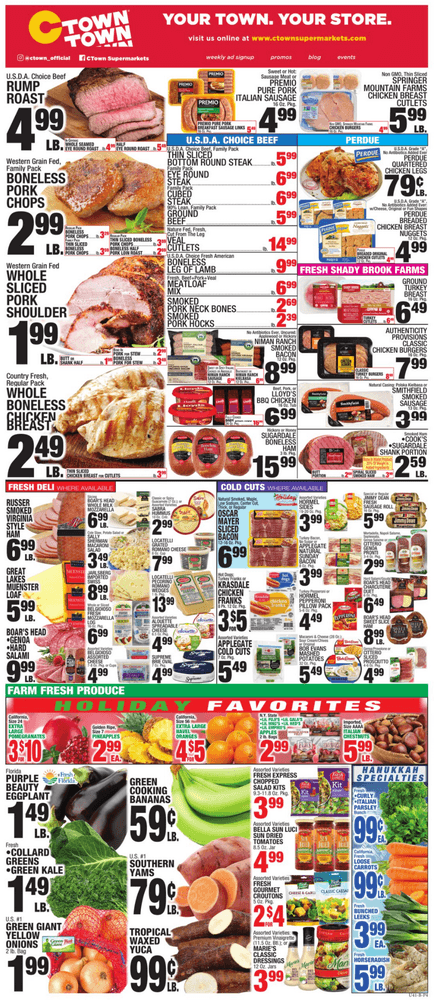 C-Town Weekly Flyer Dec 16 – Dec 22, 2022